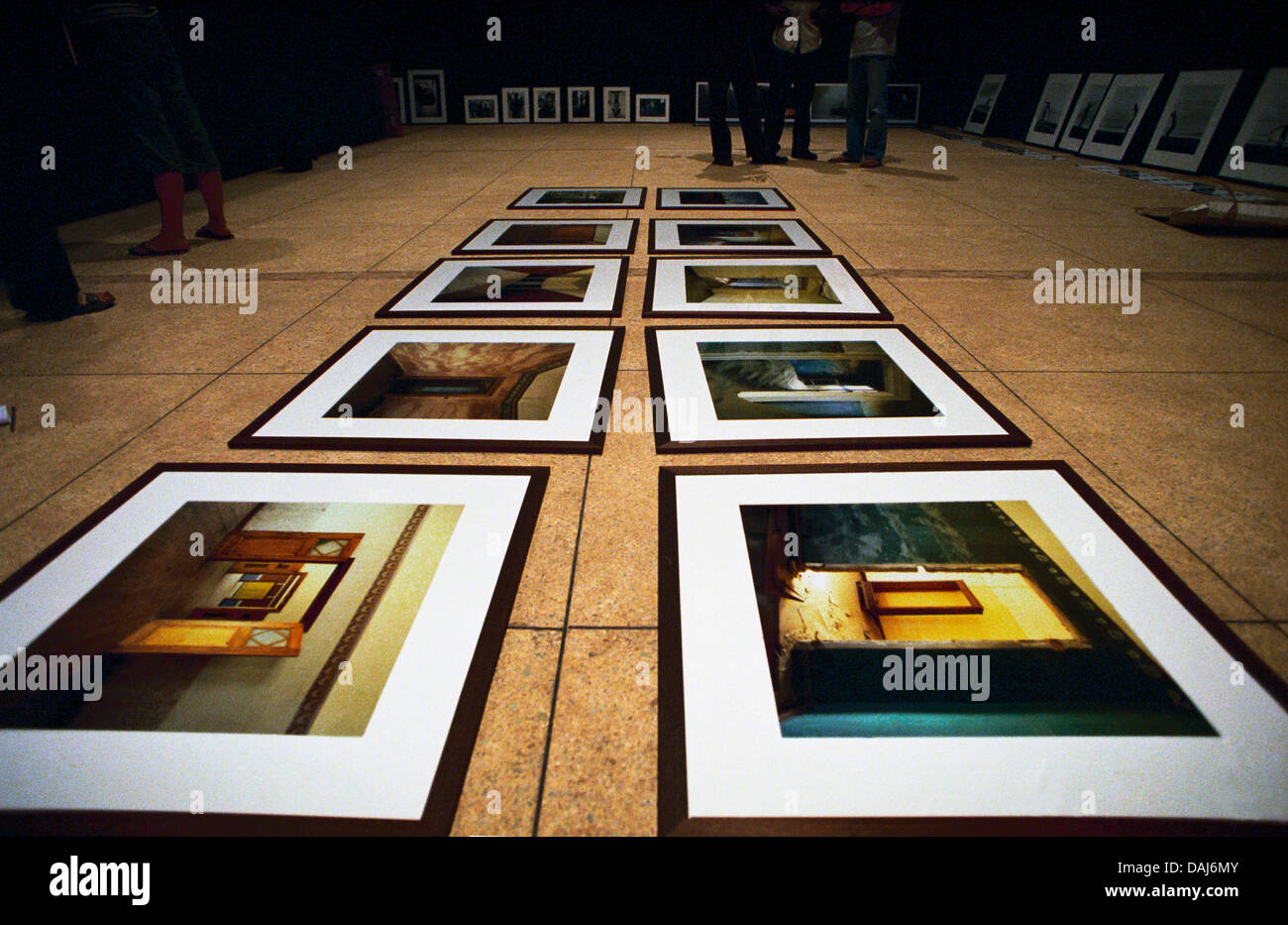 Setting up photographic exhibition National Museum before launch 6th ...