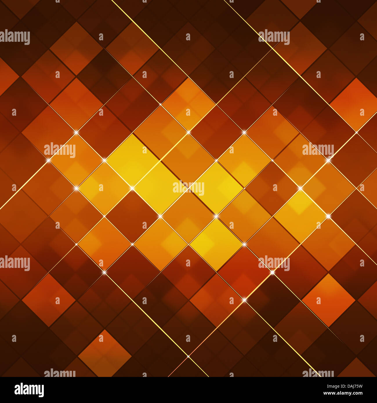 Abstract Glowing Red Square Dot Tech Background Stock Photo - Alamy