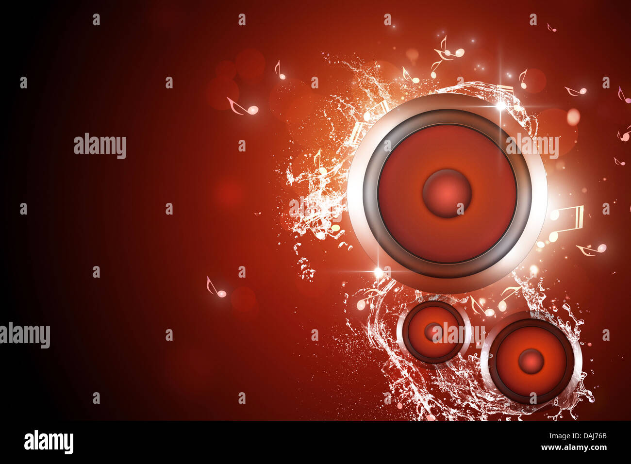 party music background for flyers and night club posters Stock Photo ...