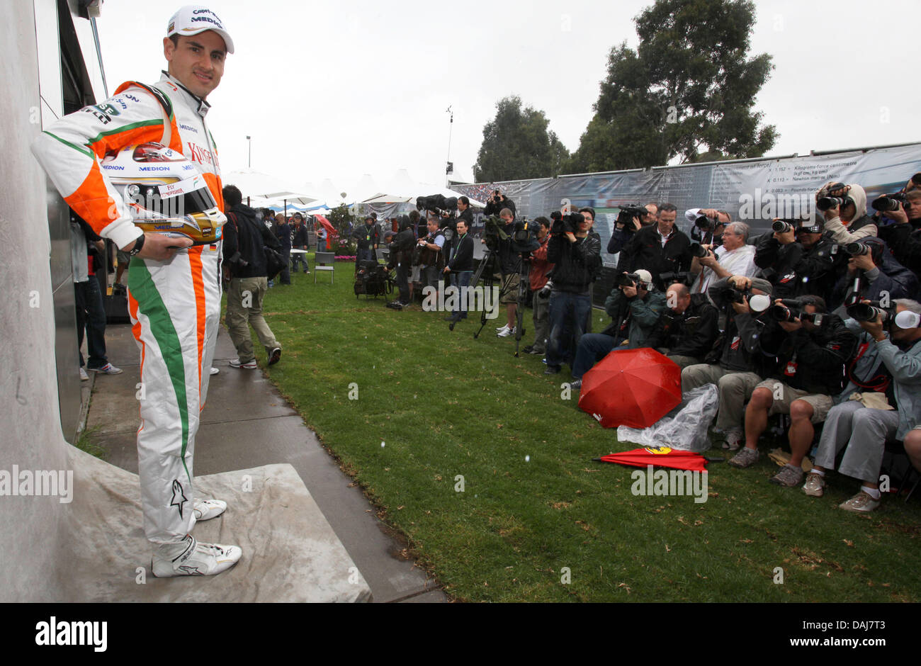German Formula One driver Adrian Sutil of Force India during the photo ...