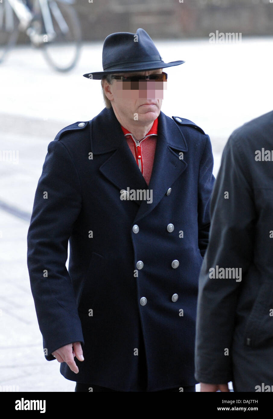 Former member of the Red Army Faction (RAF), Knut Folkerts, arrives at ...