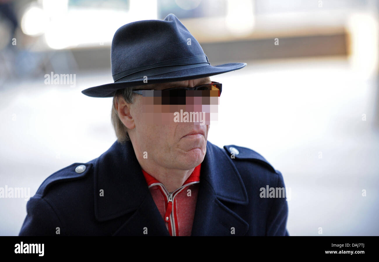 Former member of the Red Army Faction (RAF), Knut Folkerts, arrives at ...
