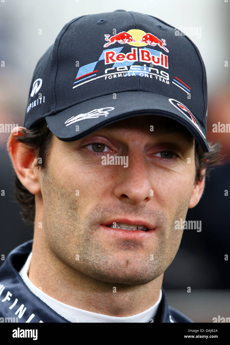 The picture shows the Australian Formula One driver Mark Webber of Red ...
