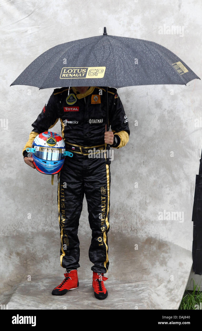 The picture shows the Russian Formula One driver Vitaly Petrov of ...