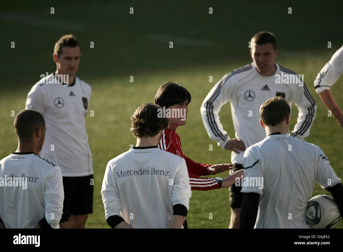 The picture shows the coach of the German National Soccer Team Joachim ...