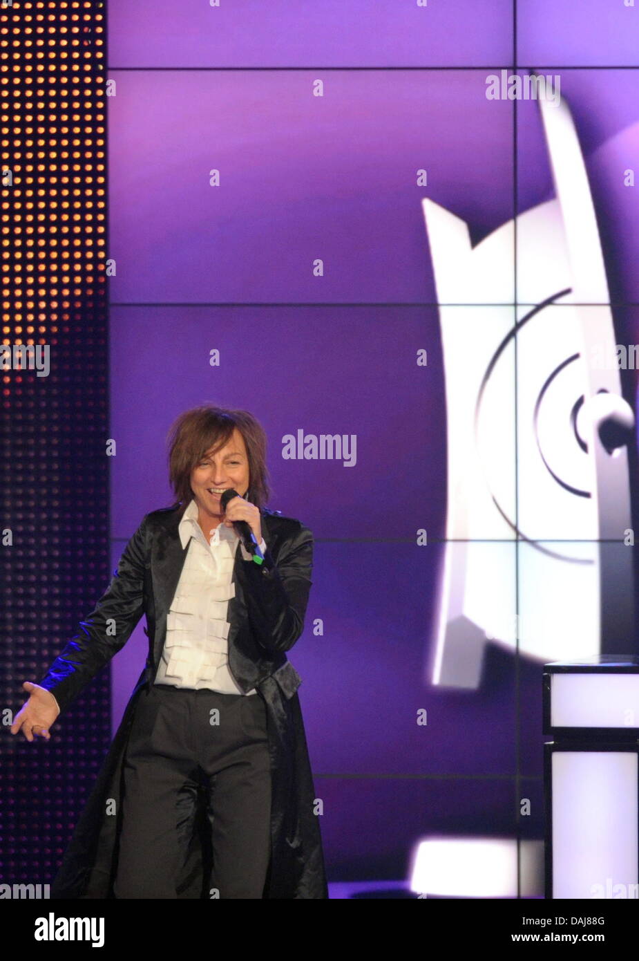 Italian singer and songwriter Gianna Nannini at the 20th Echo Music ...