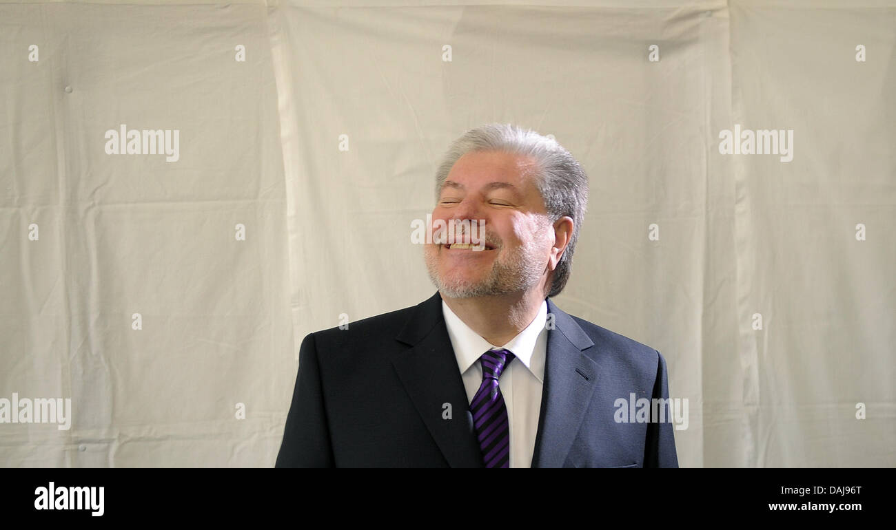 The picture shows the acting Prime Minister of the state of Rhineland ...