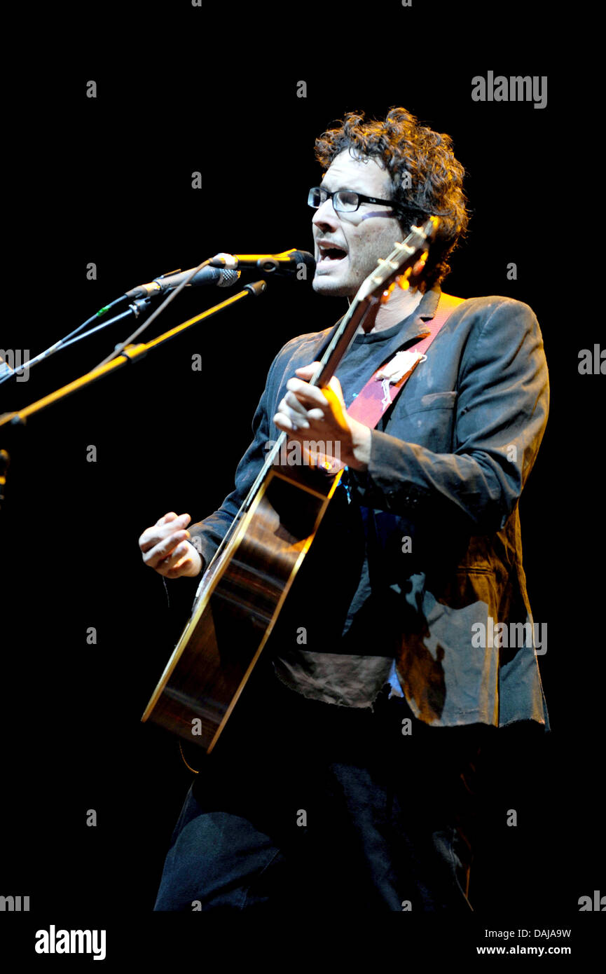 Israeli singer-songwriter Yoav performs at O2 World in Berlin, Germany ...