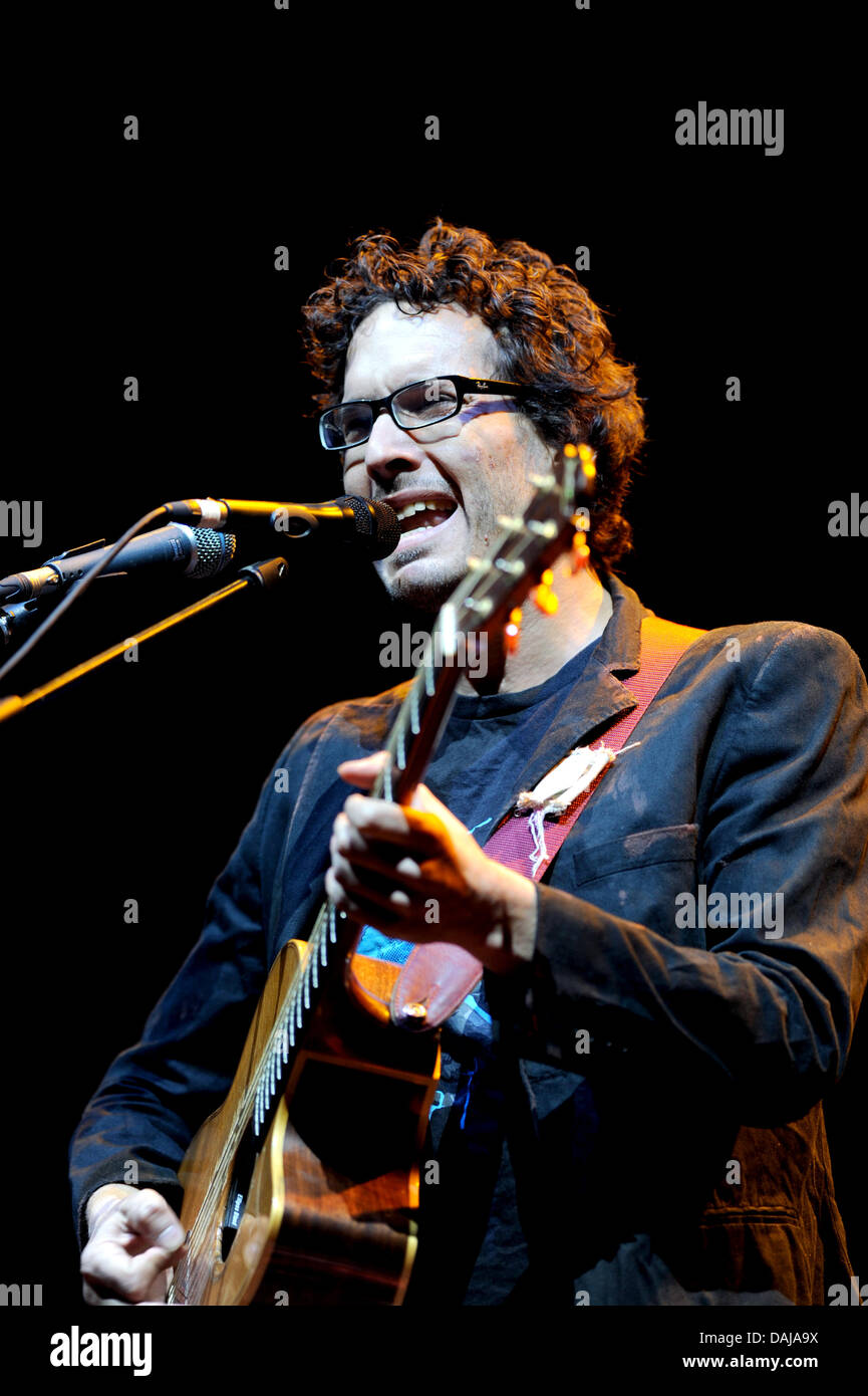 Israeli singer-songwriter Yoav performs at O2 World in Berlin, Germany ...