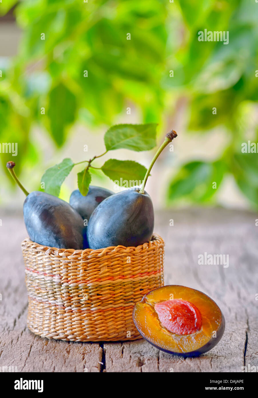 Plums studio hi-res stock photography and images - Alamy