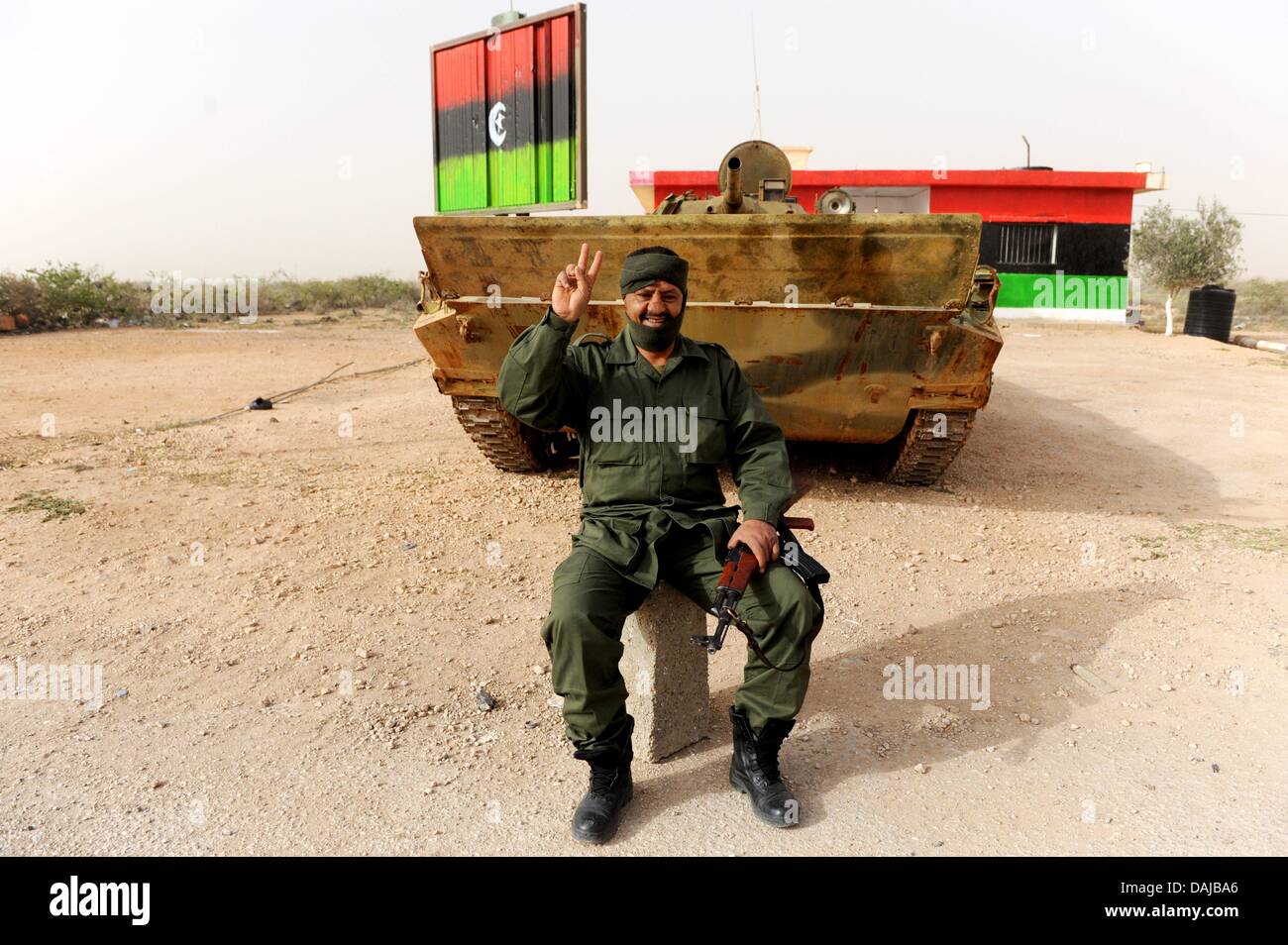 Libyan tank hi-res stock photography and images - Alamy