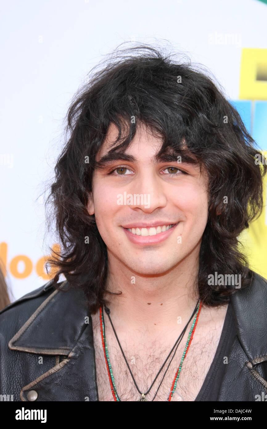 American-Canadian actor Nick Simmons attends the Nickelodeon Kids ...