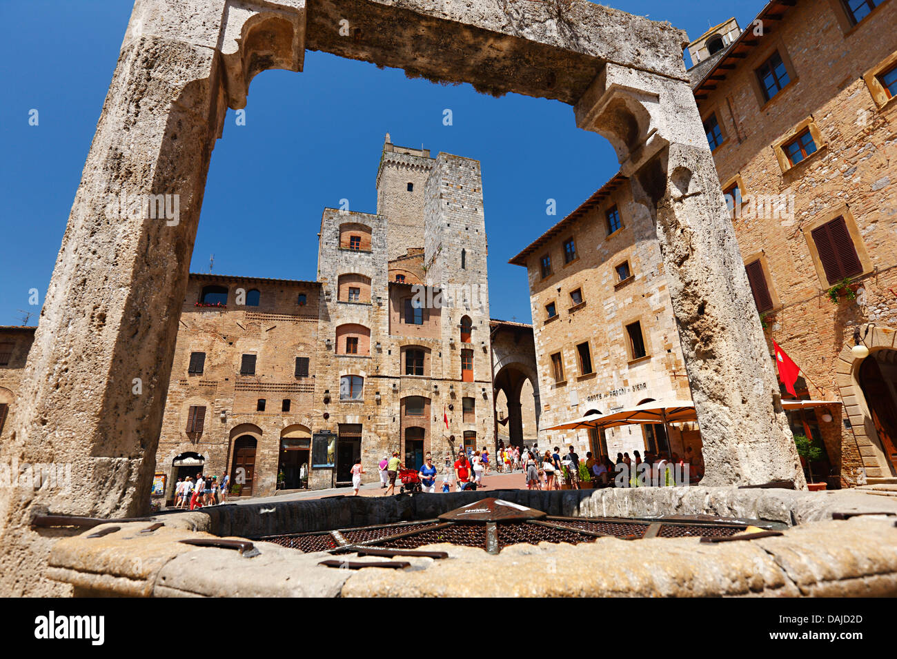 Cityscape of san gimignano hi-res stock photography and images - Alamy