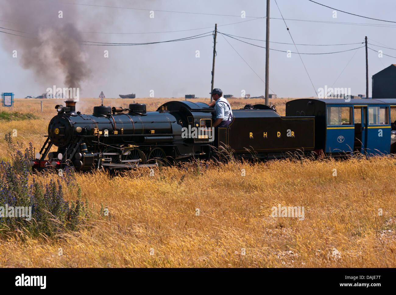Romney Hythe and Dymchurch Miniature Steam Railway Locomotive Train ...