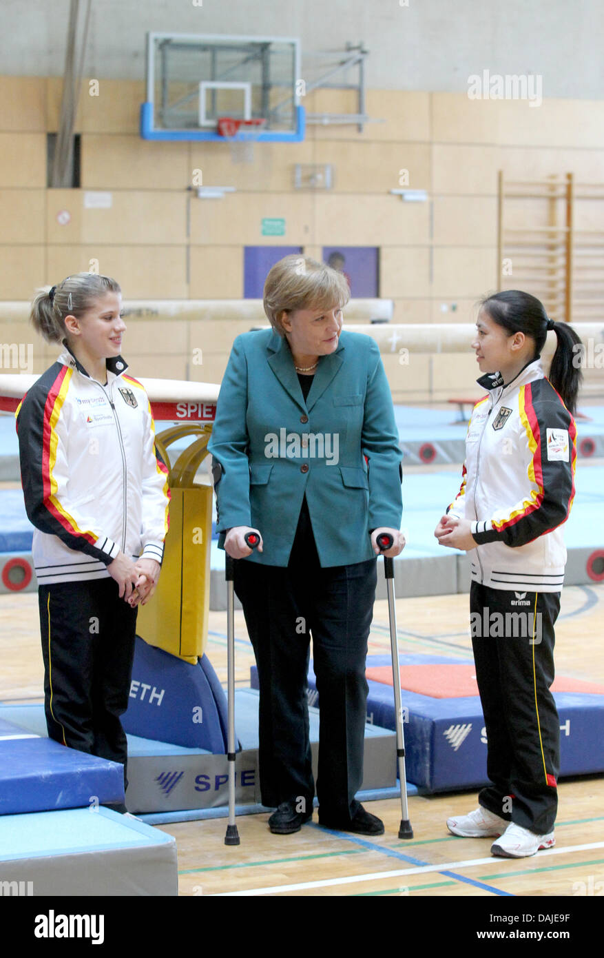 Prior to the opening ceremony of the European Gymnastics Championships ...