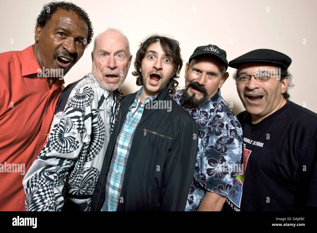 Members of the US band The Grande Mothers Re:Invented, Napoleon Murphy ...