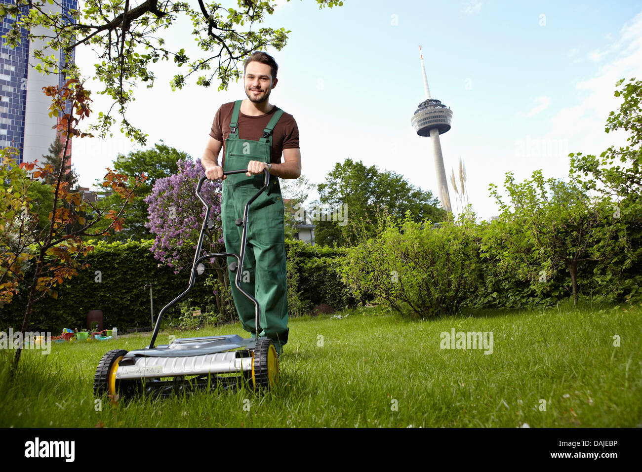 Push Mowing High Resolution Stock Photography and Images - Alamy