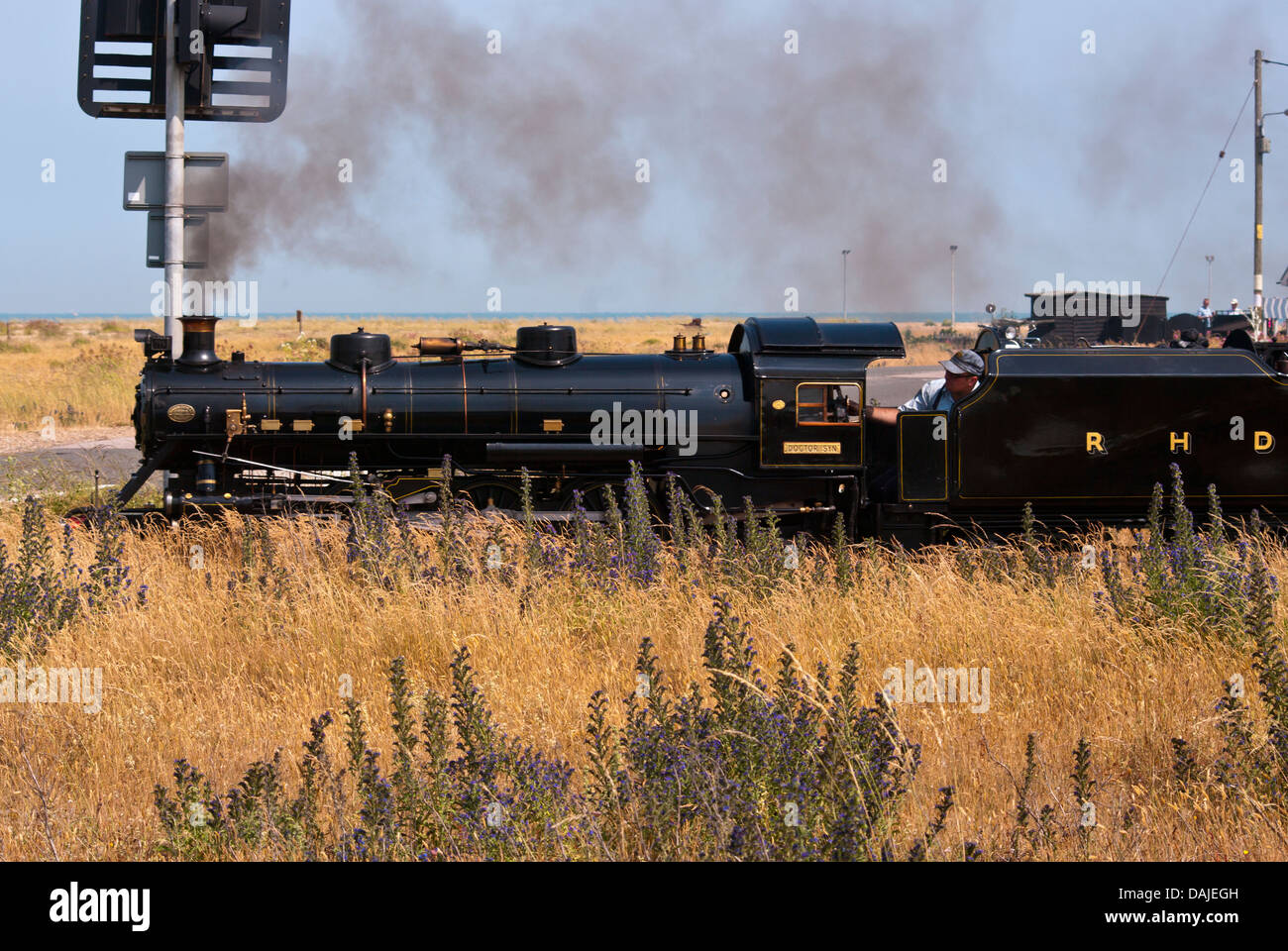 Romney Hythe and Dymchurch Miniature Steam Railway Locomotive Train ...