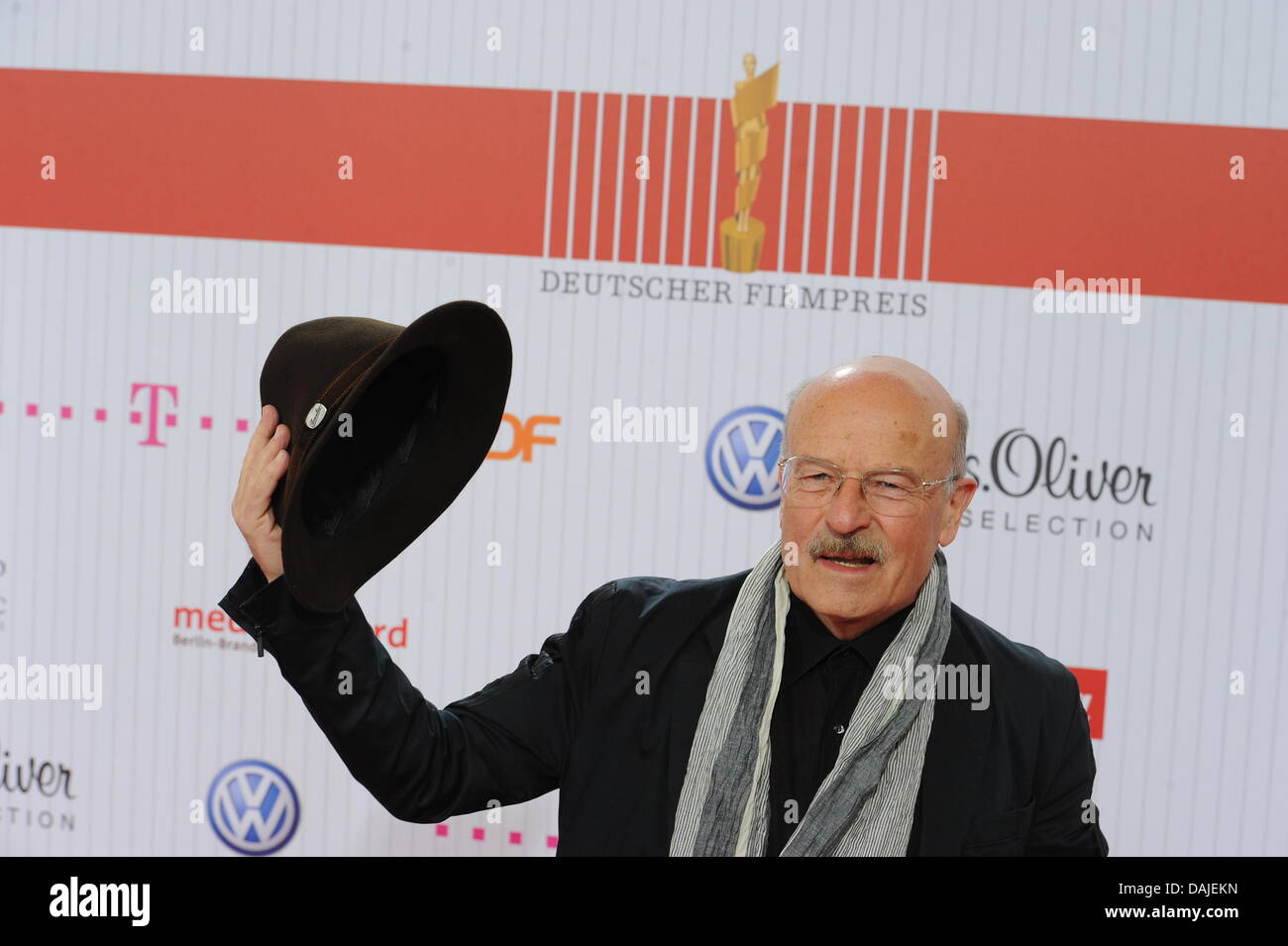 German film director Volker Schloendorff arrives for the award ceremony ...