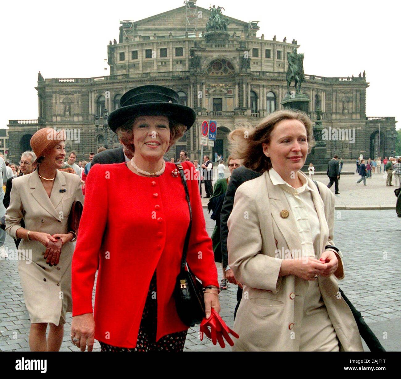 A file picture dated 20 June 1998 shows Queen Beatrix of The ...