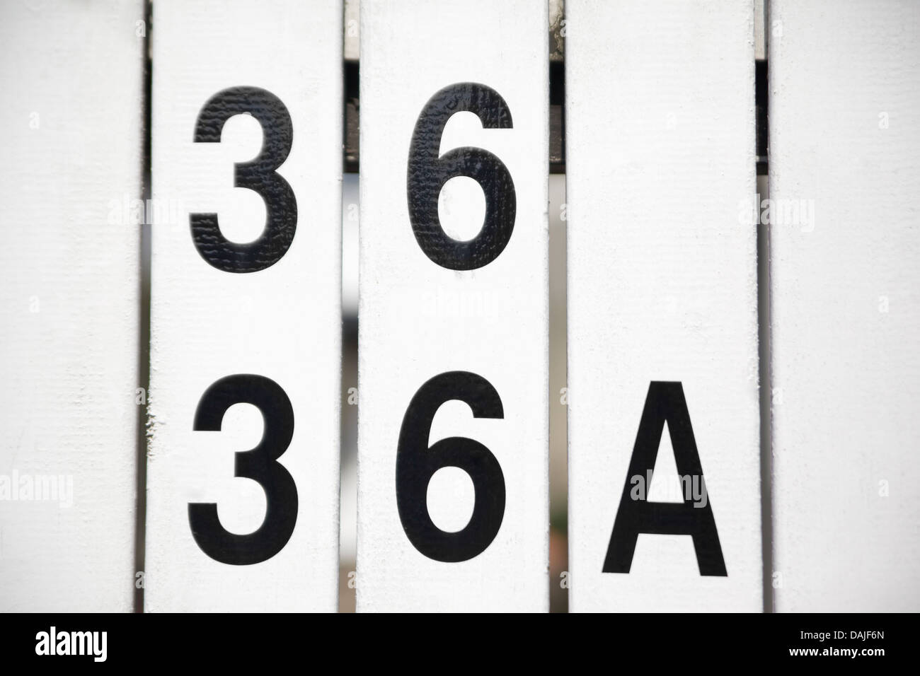 Germany, Numbers on house Stock Photo - Alamy