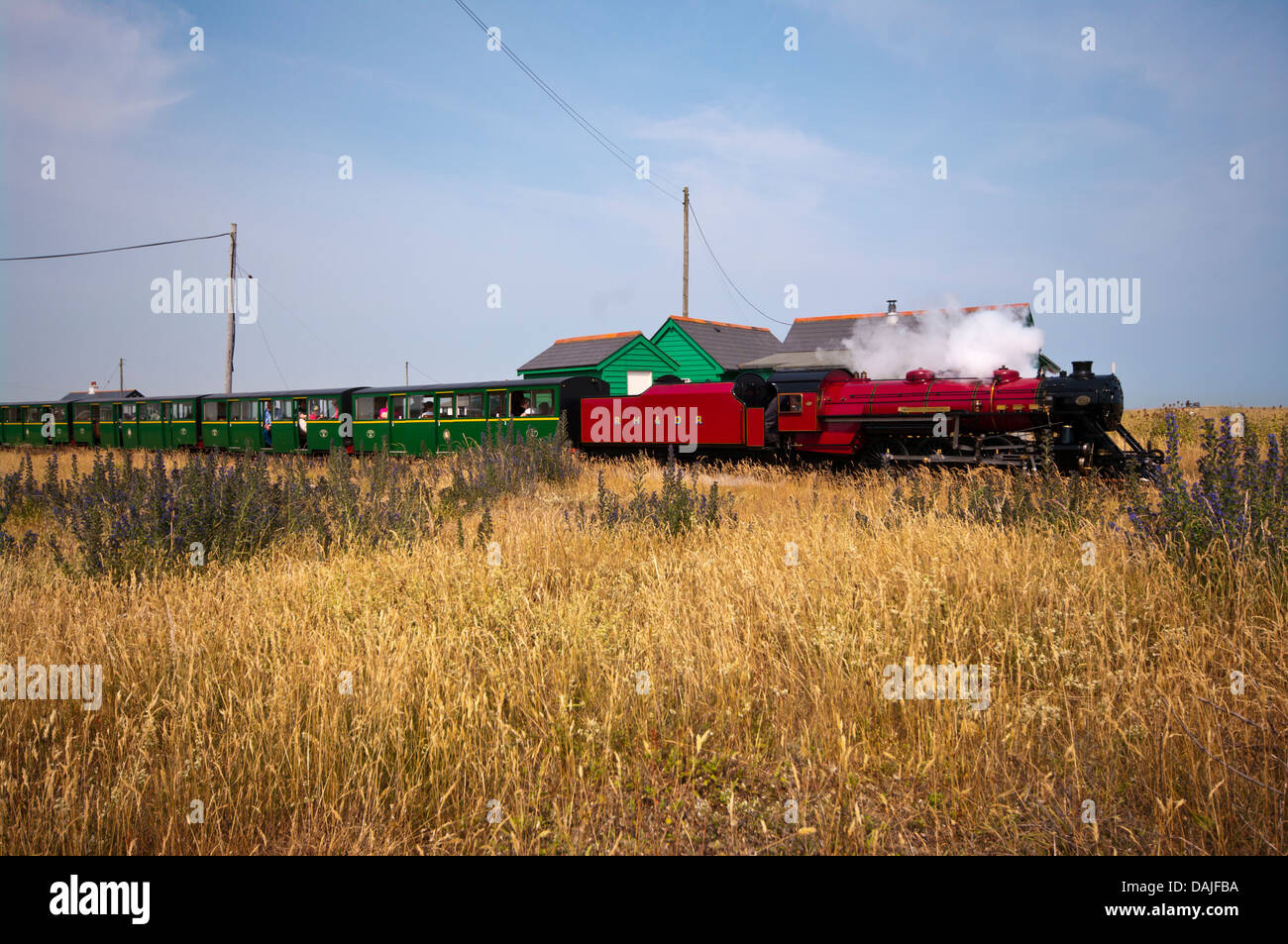 Romney Hythe and Dymchurch Miniature Steam Railway Locomotive Train ...