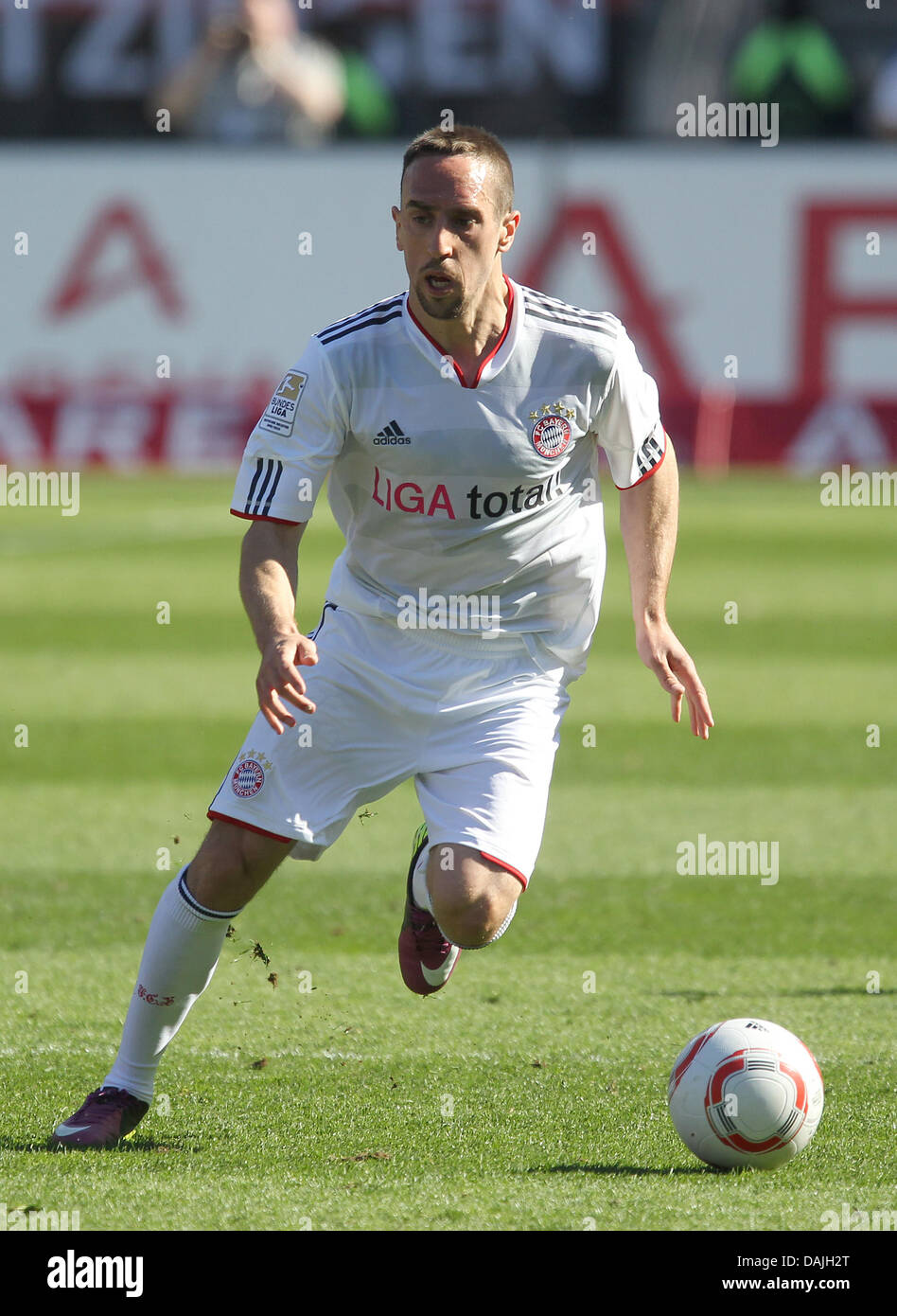 FC Bayern Munich's player Franck Ribery in action during the Bundesliga ...