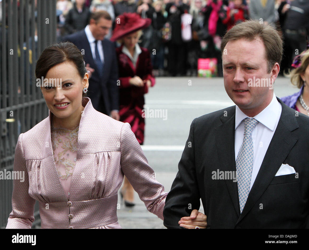 Prince Gustav Prince zu Sayn-Wittgenstein-Berleburg and Carina Axelsson ...