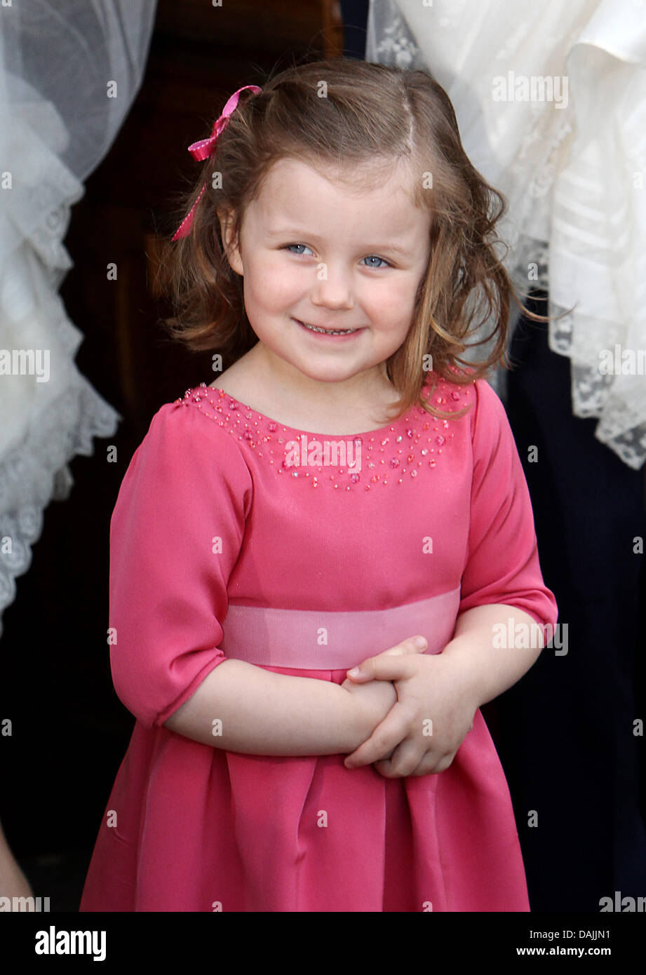 Danish Princess Isabella arrives for the christening and naming ...