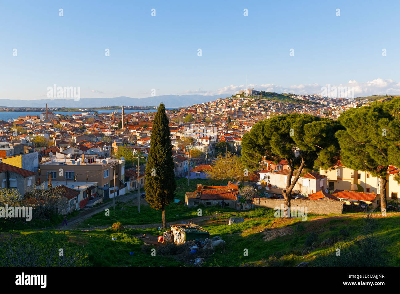 Turkey, View of Ayvalik Stock Photo - Alamy