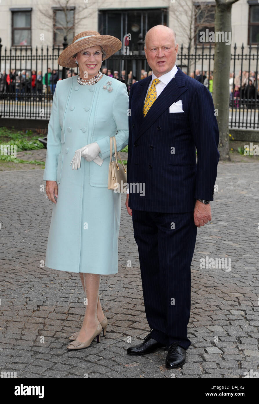 Princess Benedikte of Denmark (L) and her husband Prince Richard zu ...