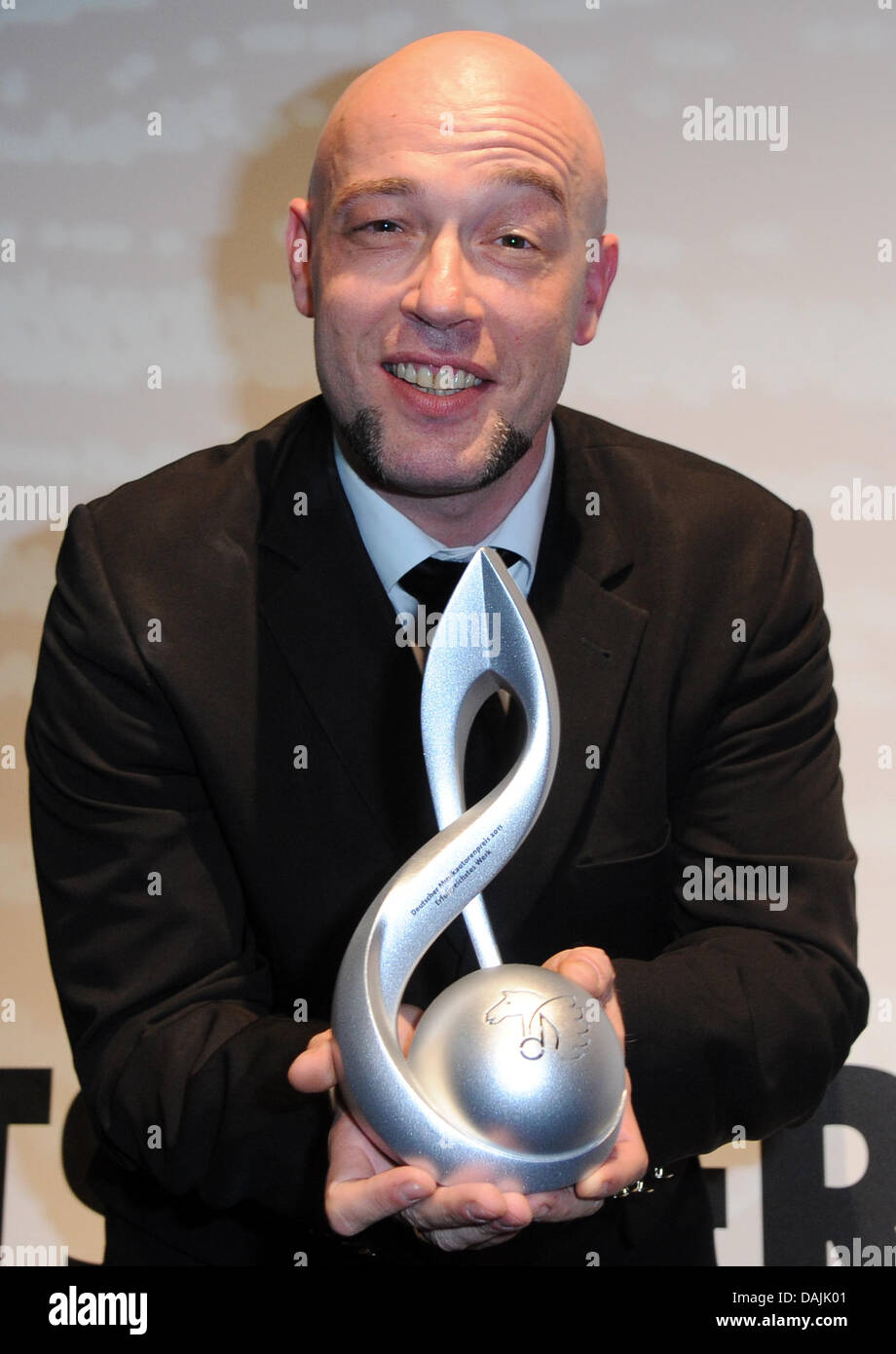The singer of the German band Unheilig, Bernd Heinrich Graf, is awarded ...