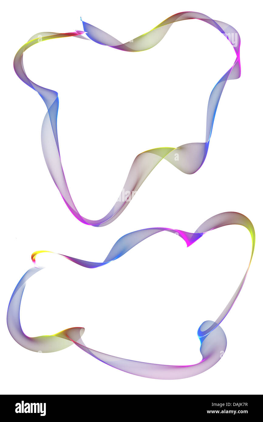 Abstract painting frames Stock Photo - Alamy