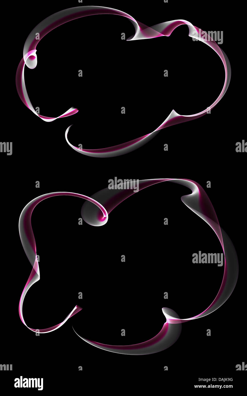 abstract silver red ribbon frames Stock Photo - Alamy