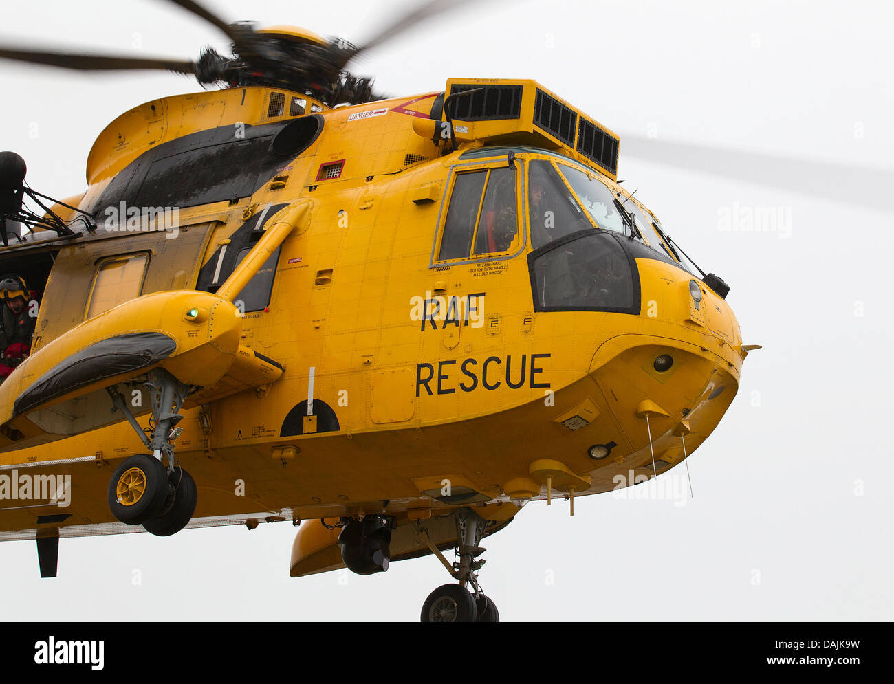 Rescue helicopter pilot in cockpit hi-res stock photography and images ...