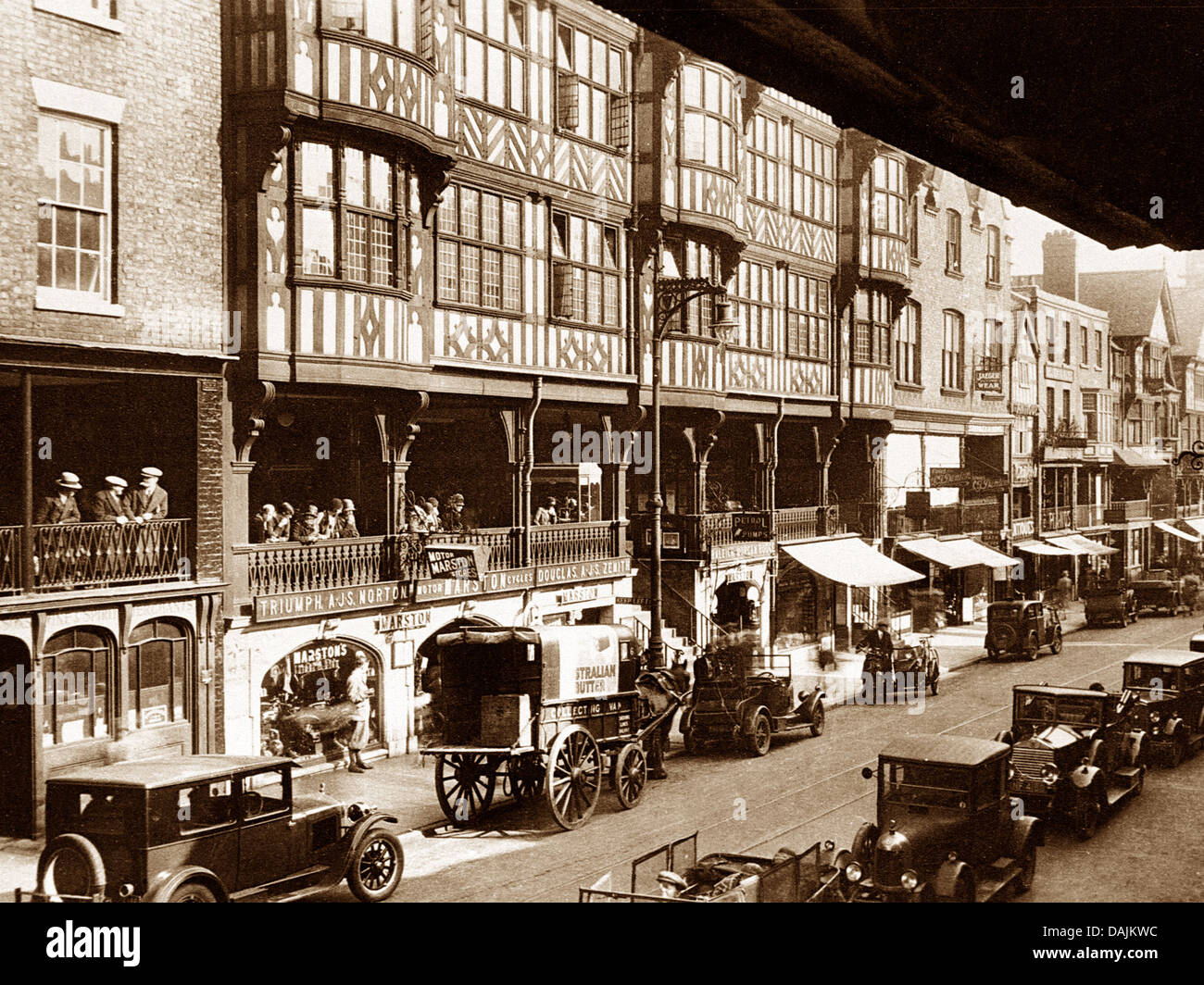 Bridge street chester victorian hi-res stock photography and images - Alamy