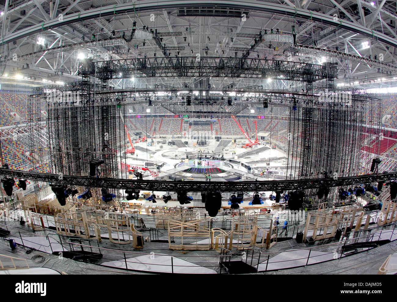 Three and a half week prior to the final of the Eurovision Song Contest ...