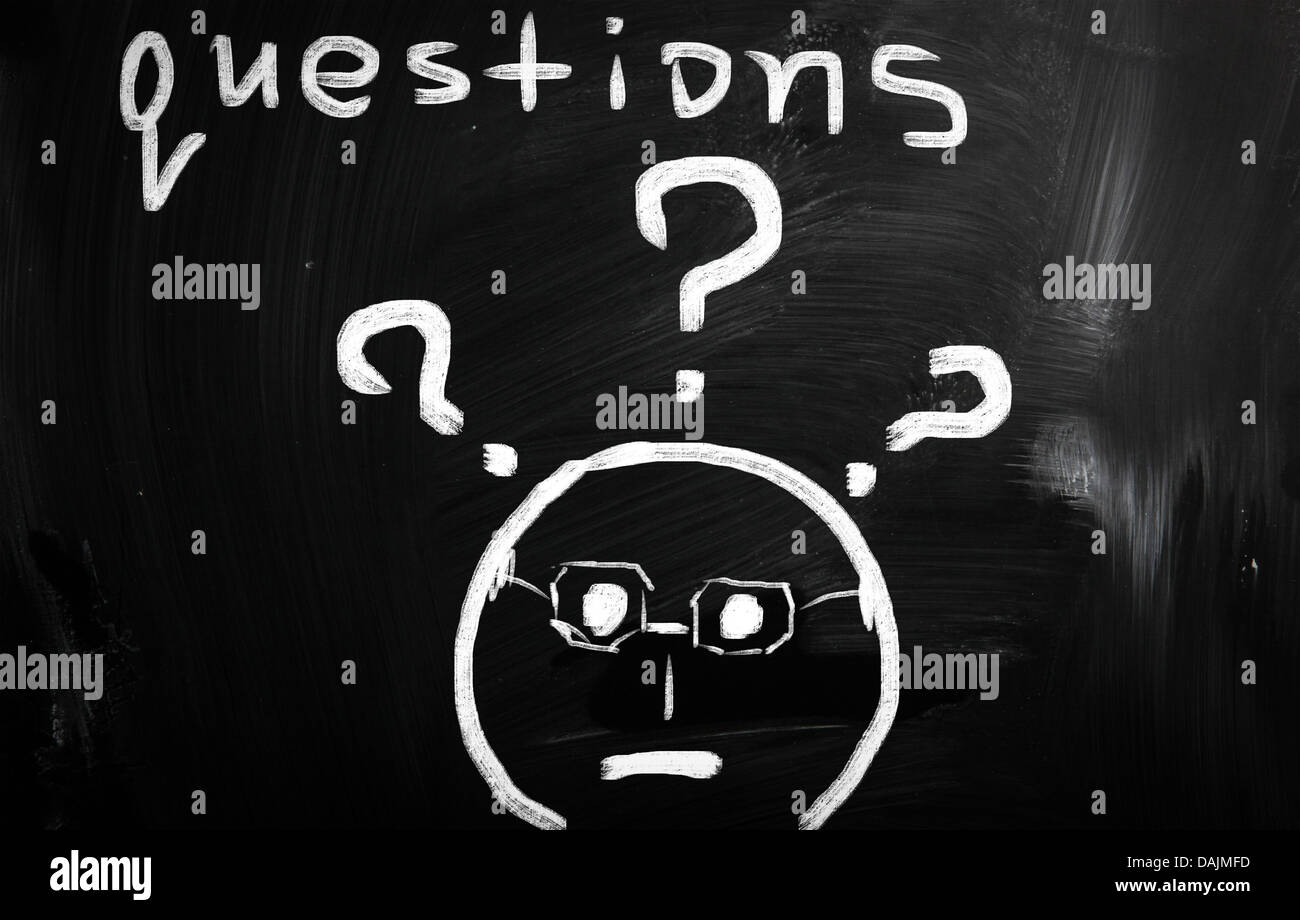 Hand holding blue chalk Black and White Stock Photos & Images - Alamy