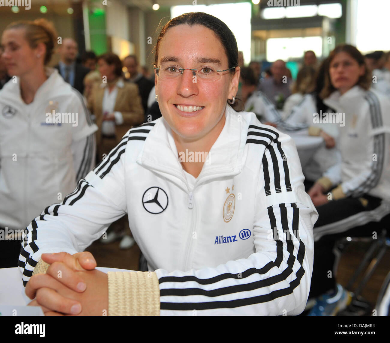 Football professionalCelia Birgit Prinz is pictured during a PR event ...