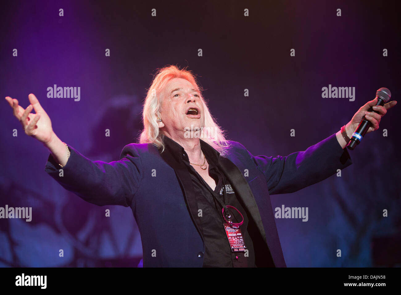 Vizovice, Czech Republic. 14th July, 2013. The Heavy Metal Opera ...