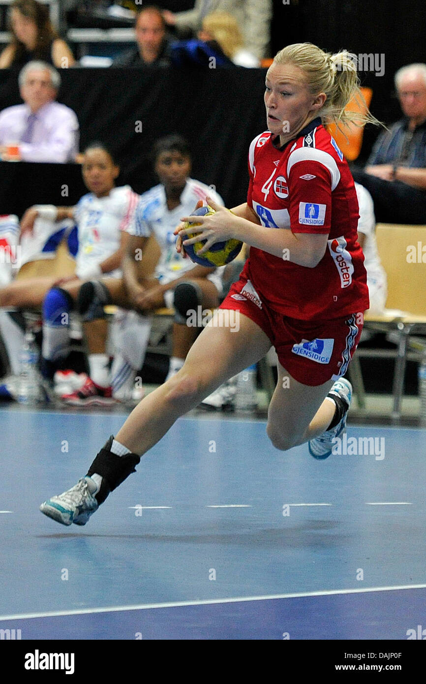Norway's Stine Bredal Oftedal is pictured during the Women's Handball ...