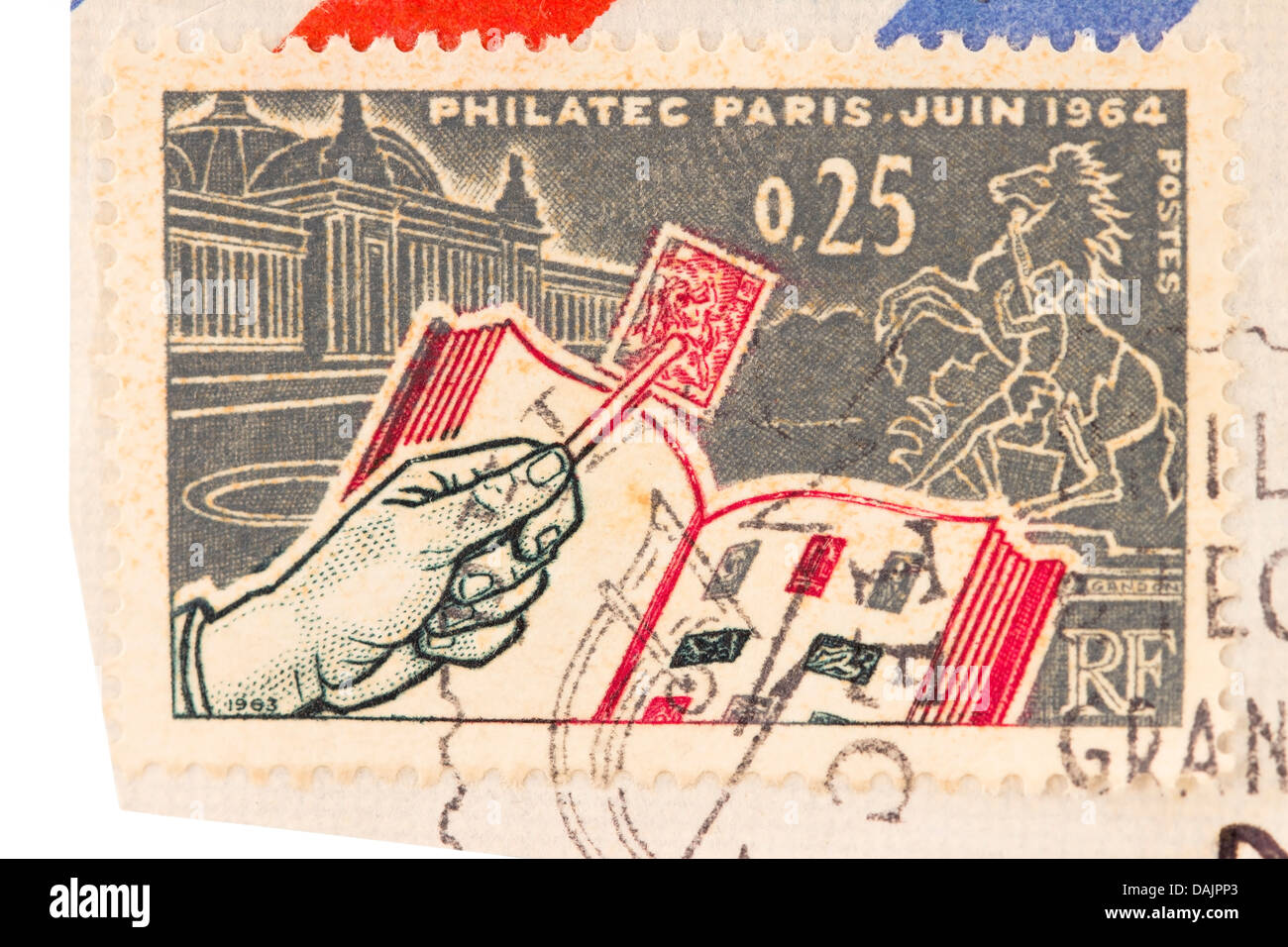 Postal card paris hi-res stock photography and images - Alamy