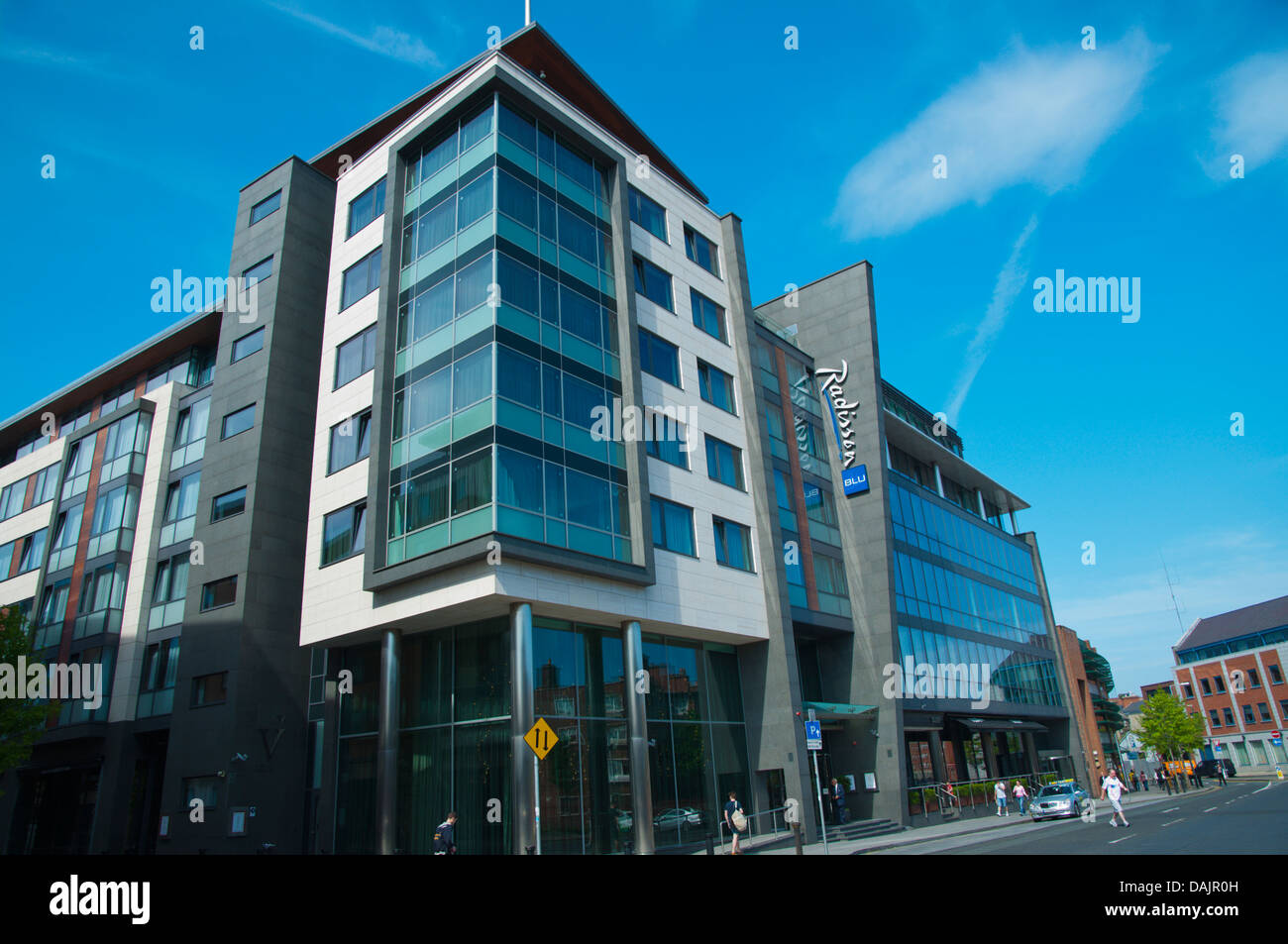 Radisson Blu hotel Medieval district central Dublin Ireland Europe ...