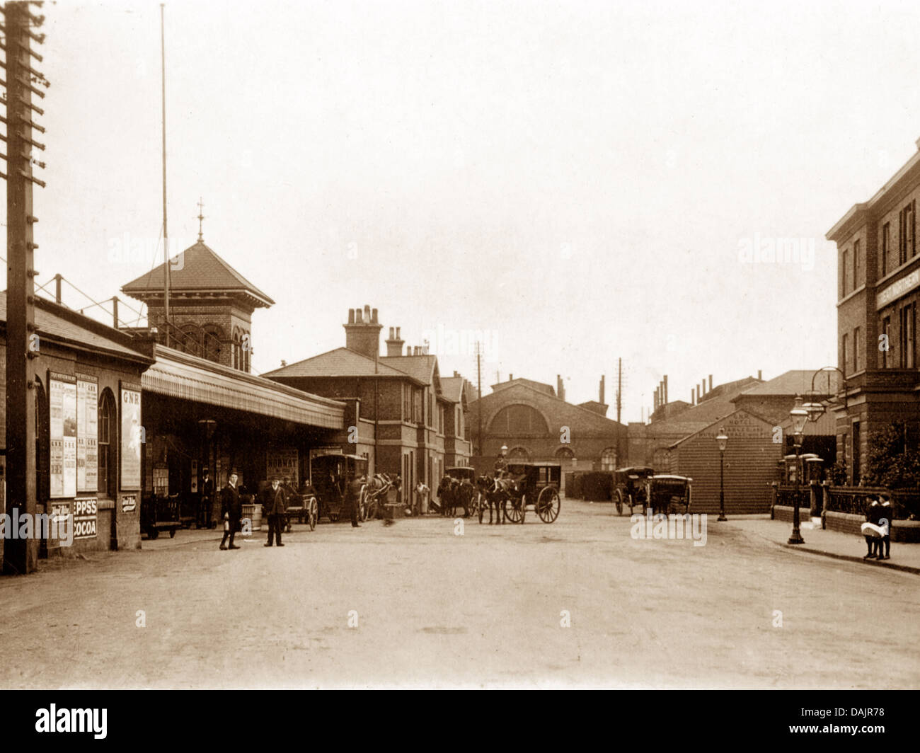 Peterborough england vintage railway hi-res stock photography and ...