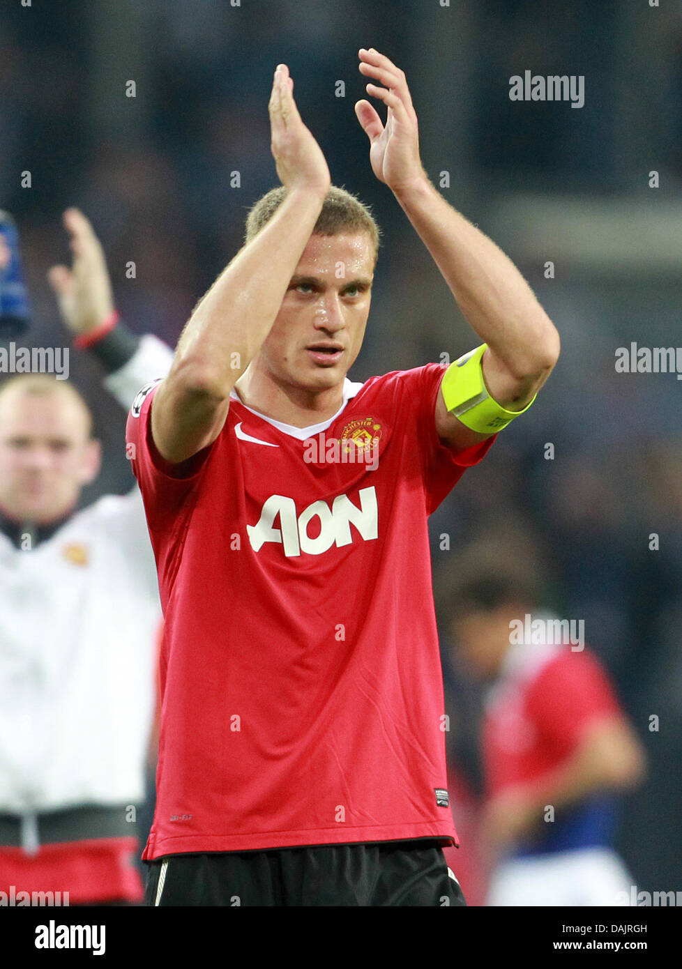 Manchester united player nemanja vidic hi-res stock photography and ...