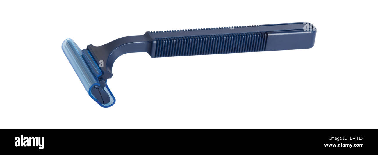 Disposable razor on white background, close up Stock Photo - Alamy