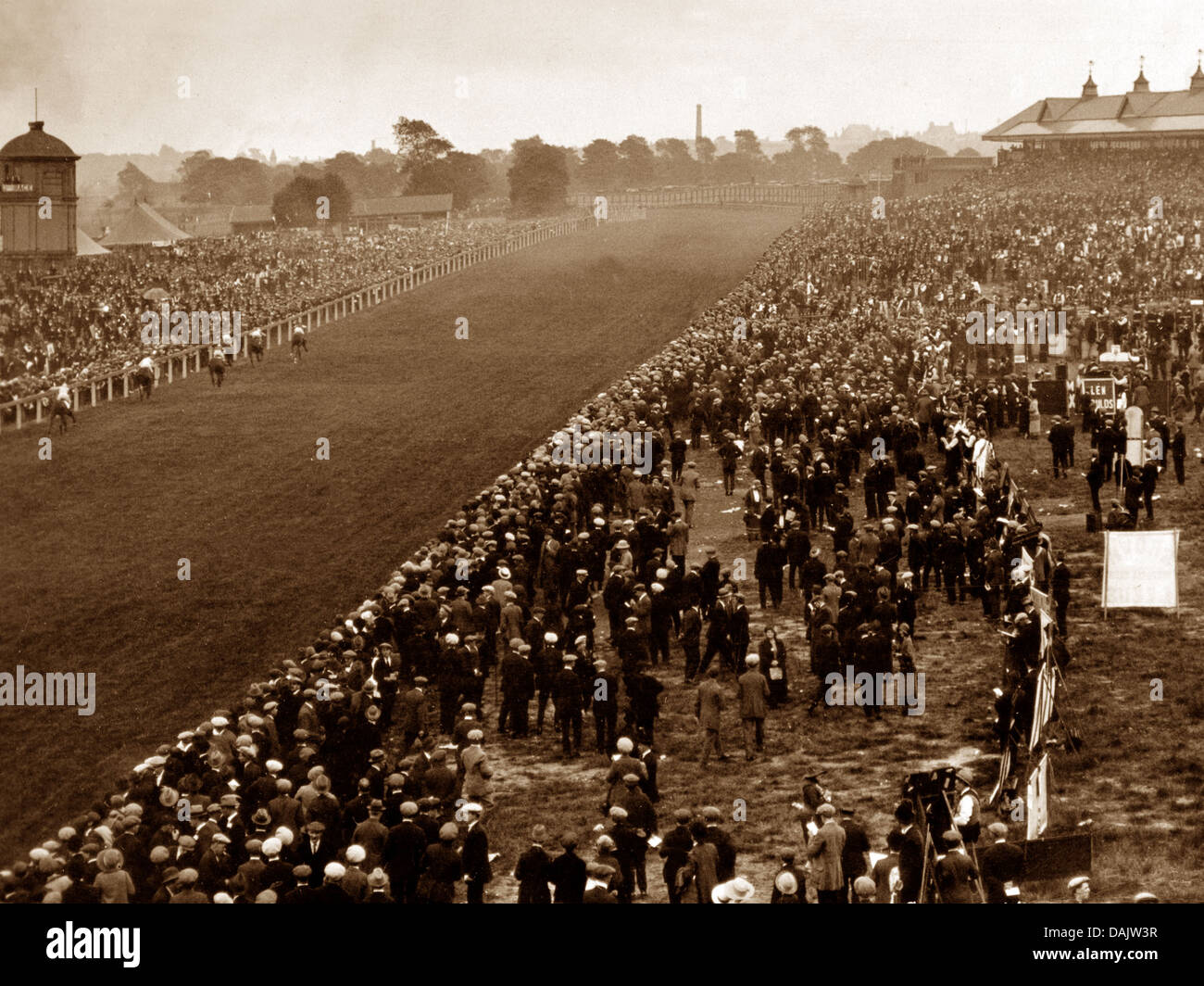 Pontefract Race Course probably 1920s Stock Photo - Alamy