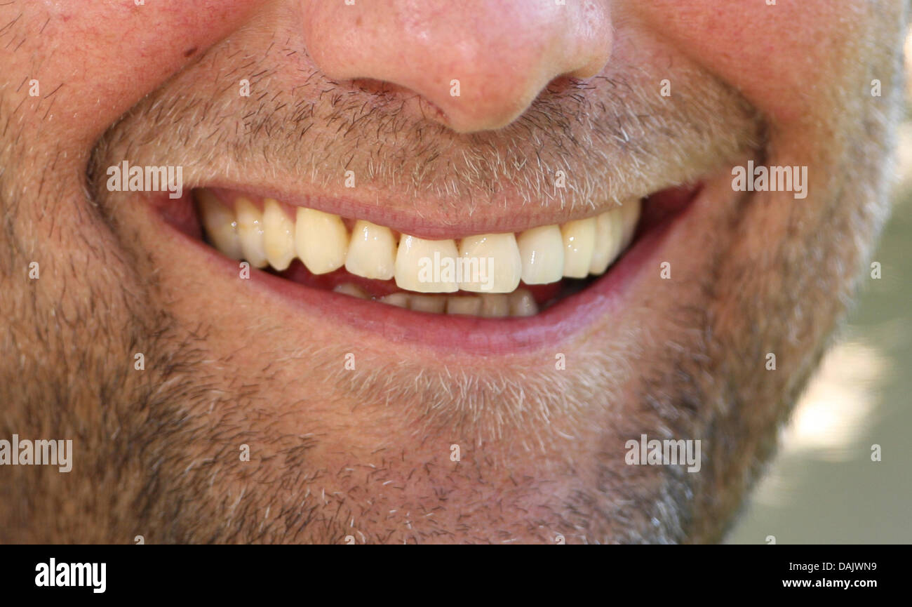 The smile of Dortmund's coach Juergen Klopp, celebrating their team's ...