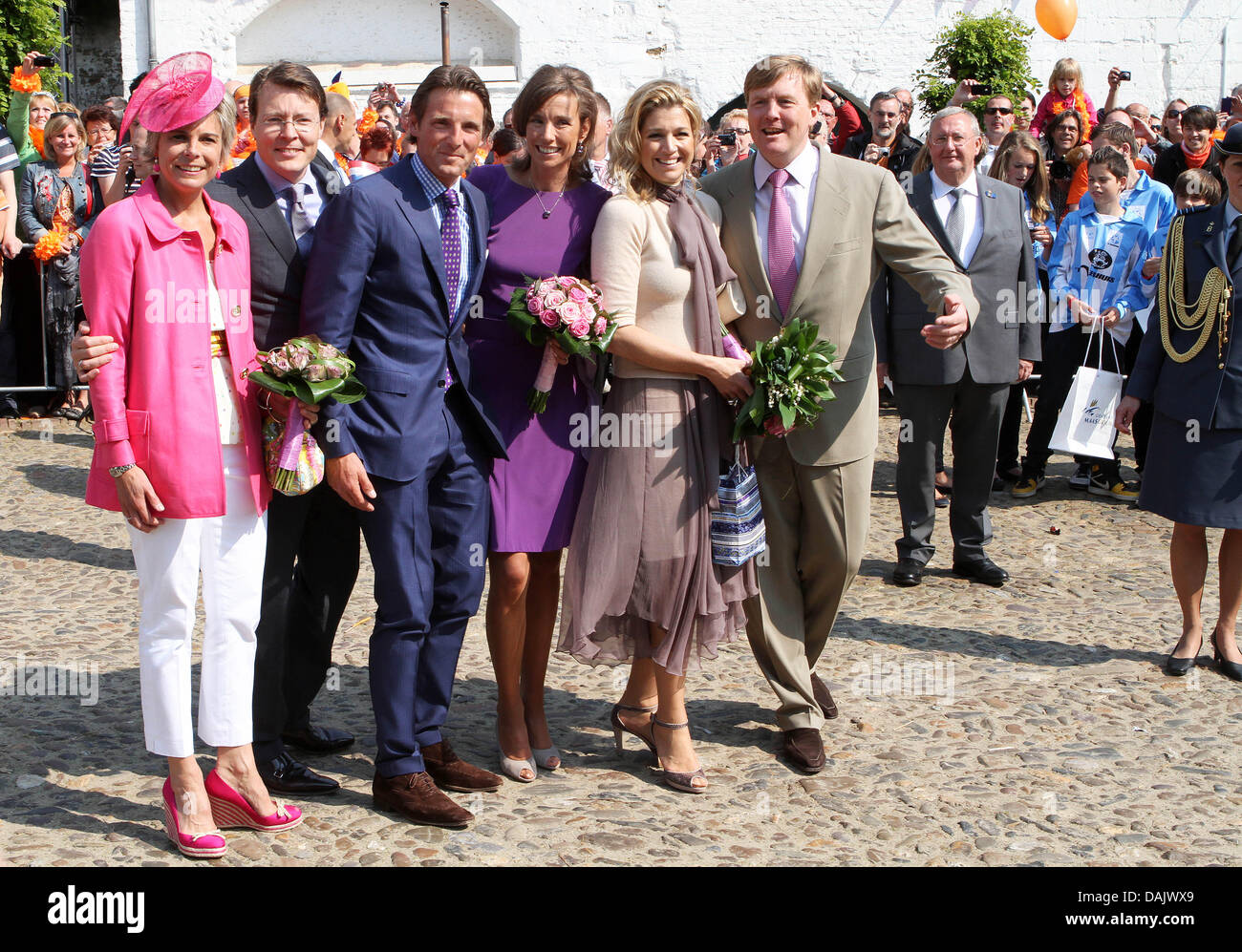 Princess Laurentien (L-R), Prince Constantijn, Prince Maurits, Princess ...