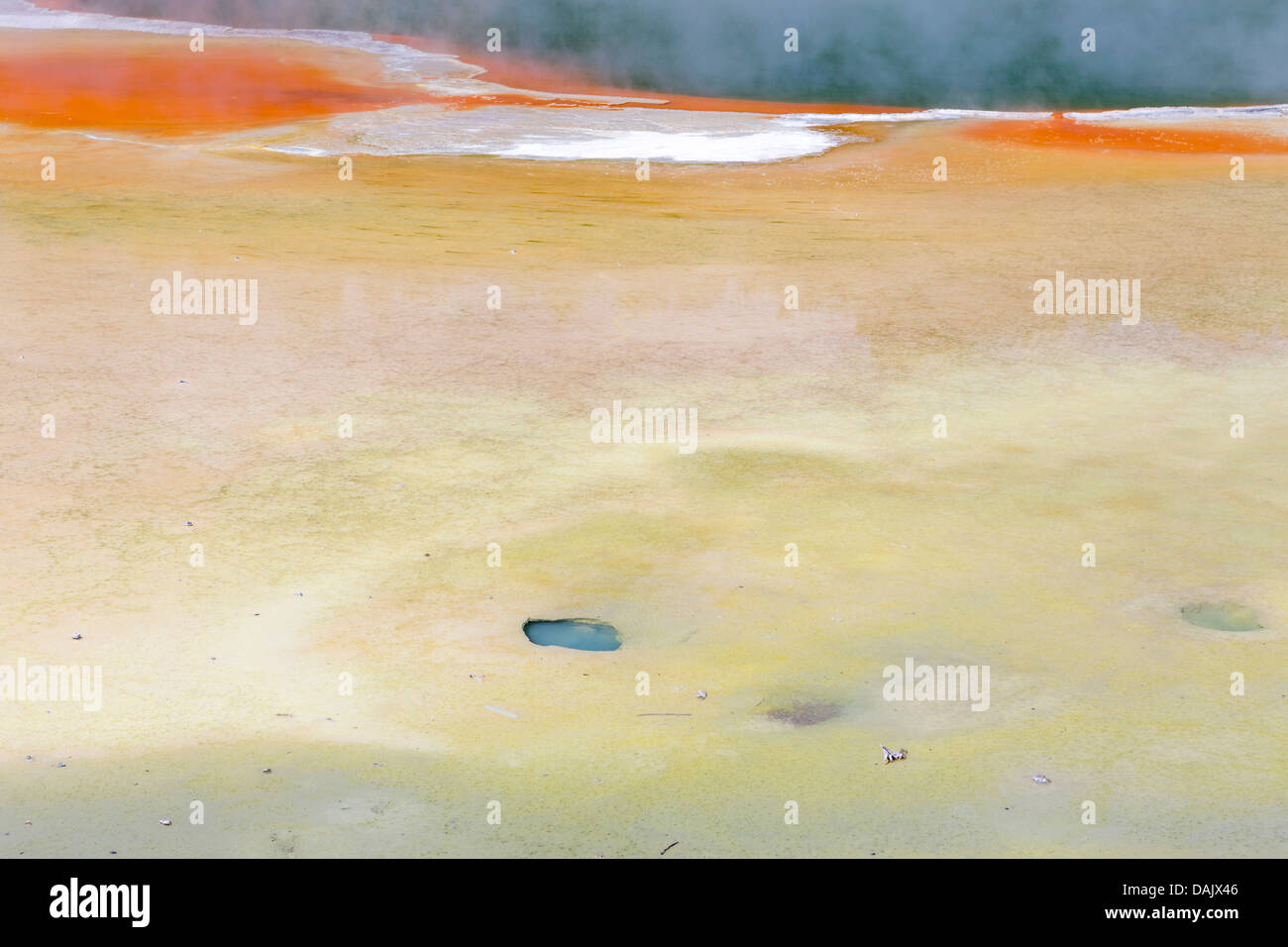 Artist's Palette, surface coloured by minerals Stock Photo - Alamy